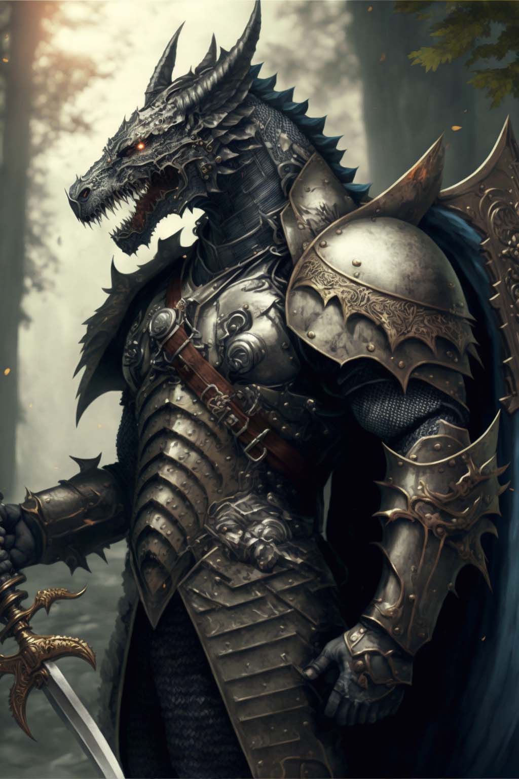 Illustrations JDR - Les hommes dragons - Le blog du rôliste
