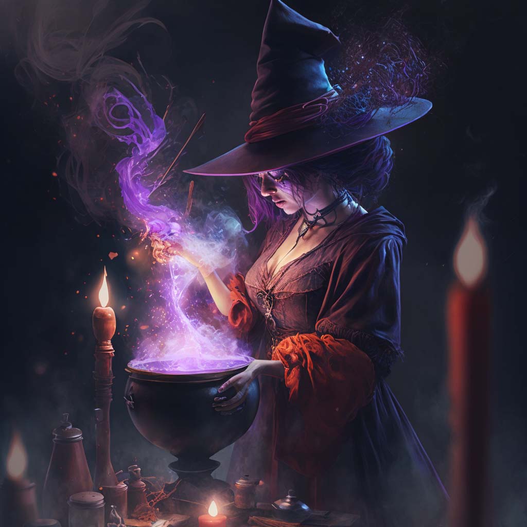 Illustrations JDR - Magiciennes et Sorcières - Le blog du rôliste